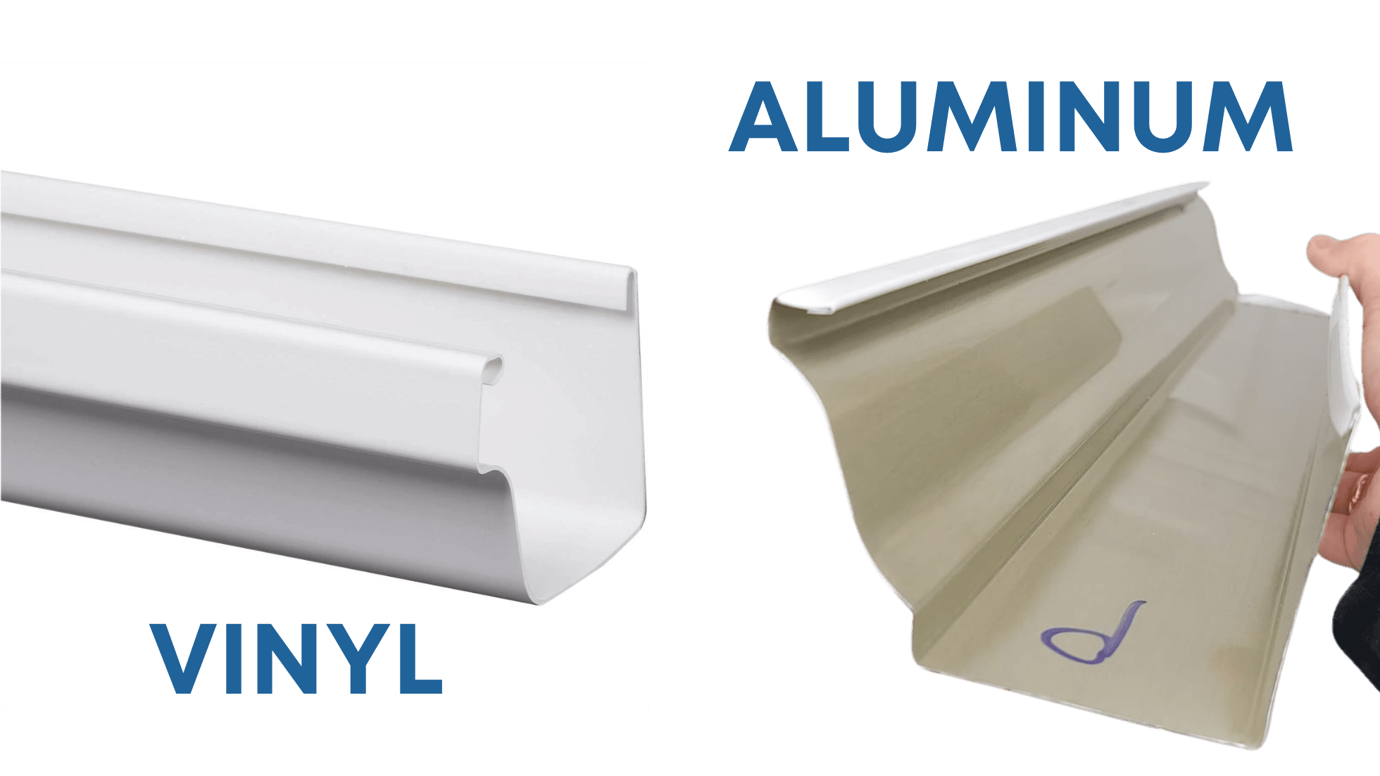 Vinyl Vs. Aluminum Gutters: Which One is the Right Choice? | Hands on ...